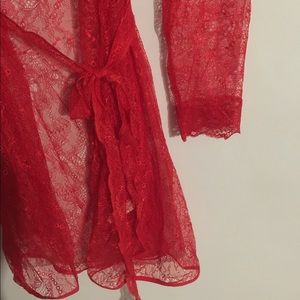 Forever 21 | Tops | Plus Size Lace Robe | Poshmark